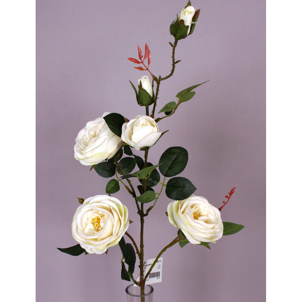 33" Austin Rose Spray X 4 - Cream — Baisch & Skinner